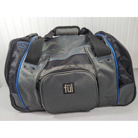 Ful | Bags | Ful Rolling Duffle 2x13 Carry On Gym Bag 2 Wheel Rolling ...